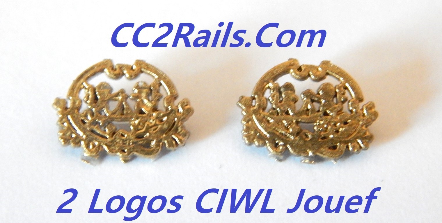 REF 17582 - JOUEF DEUX LOGOS LATERAL MODELISTE DE VOITURE CIWL HO