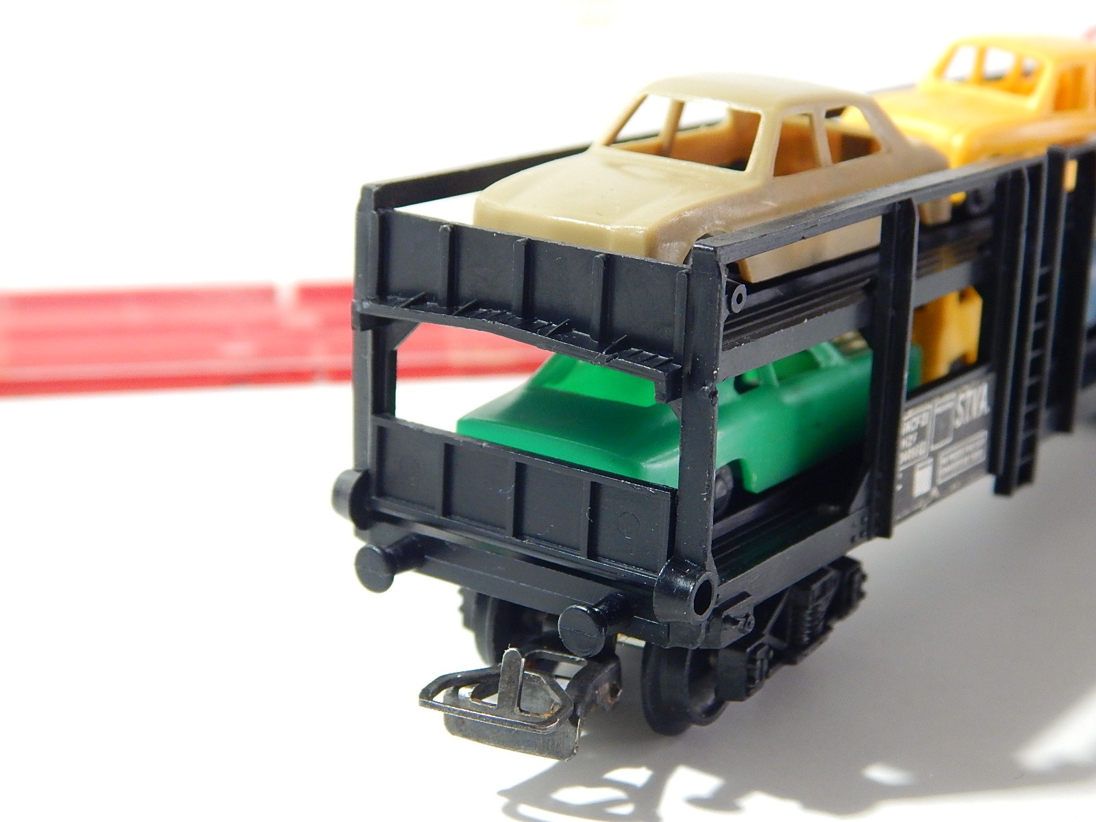 JOUEF WAGON STVA NOIR A BOGIE SIX VOITURES JOUEF HO EN BOITE CRISTA...