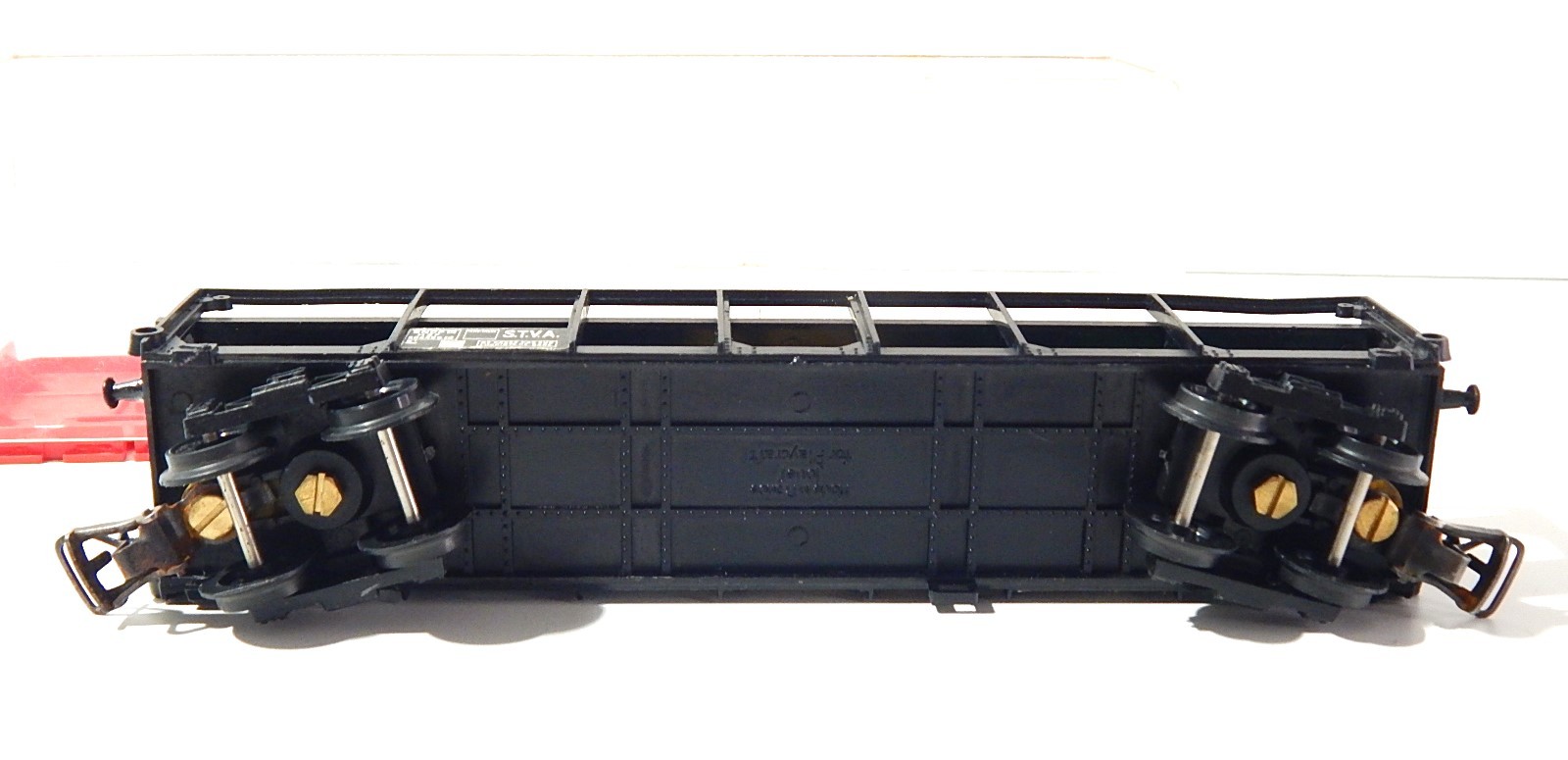 JOUEF WAGON STVA NOIR A BOGIE SIX VOITURES JOUEF HO EN BOITE CRISTA...