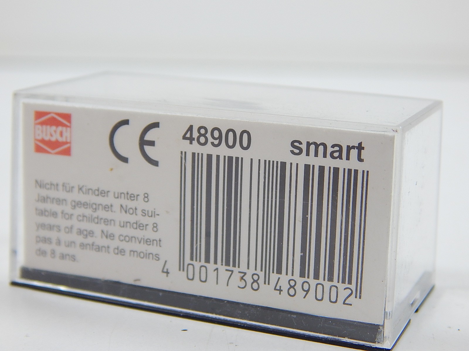 BUSCH 48900 VEHICULE SMART NOIR EN BOITE HO - CC2RAILS.COM