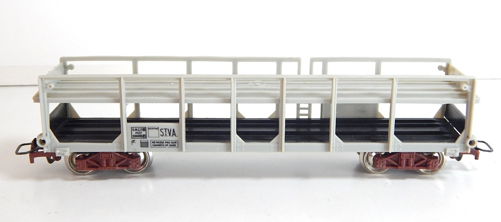 JOUEF WAGON STVA GRIS A BOGIE SANS VOITURE HO SANS BOITE - CC2RAILS...