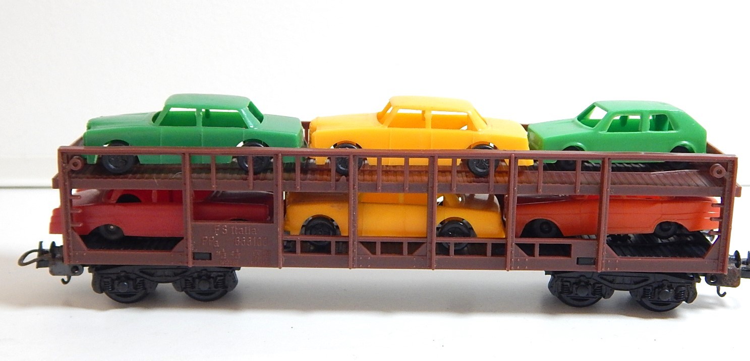 LIMA STVA TRANSPORT DE VOITURE FS + 6 VOITURE SANS BOITE N° 2 - CC2...