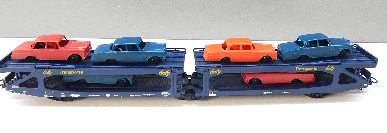 LIMA WAGON STVA BLEU AVEC VOITURE HO SANS BOITE - CC2RAILS.COM