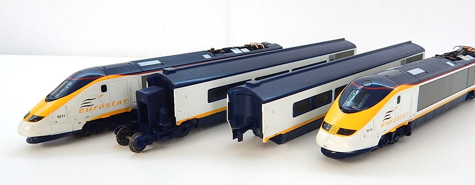 RARE JOUEF CHAMPAGNOLES TGV EUROSTAR COFFRET MODELISTE HO REF 74830...