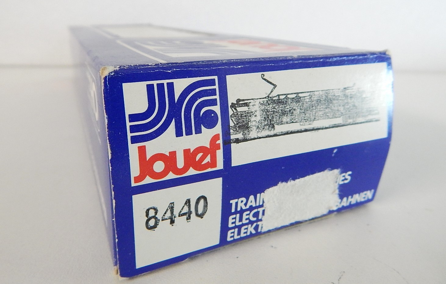 REF 8440 N°2 JOUEF BOITE VIDE BLEU DE LOCOMOTIVE CC 6551 MAURIENNE ...